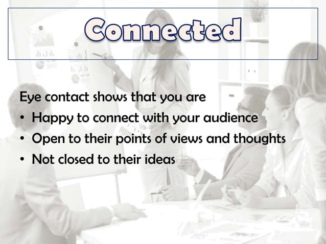 3 Types of Eye contact during presentation | PPT