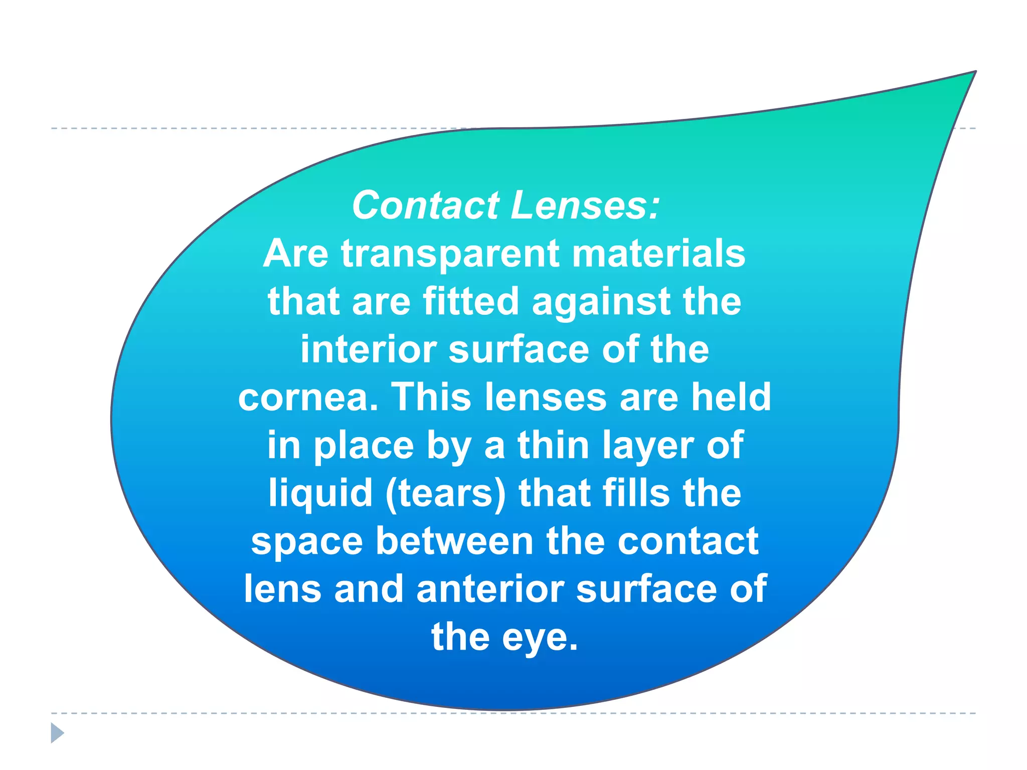 Eye defects and lenses | PPTX