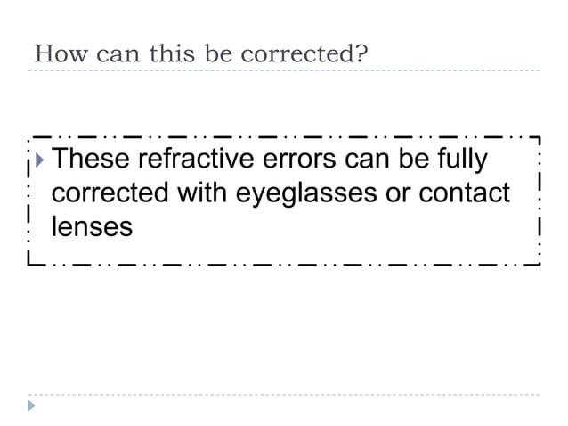 Eye defects and lenses | PPTX