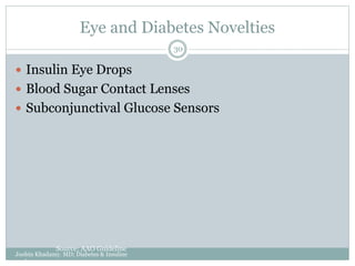 Ocular Manifestation of Diabetes Mellitus | PPTX