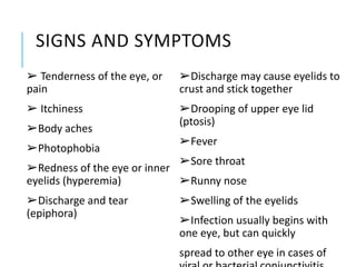 common eye diseases powerpoint presentation | PPTX