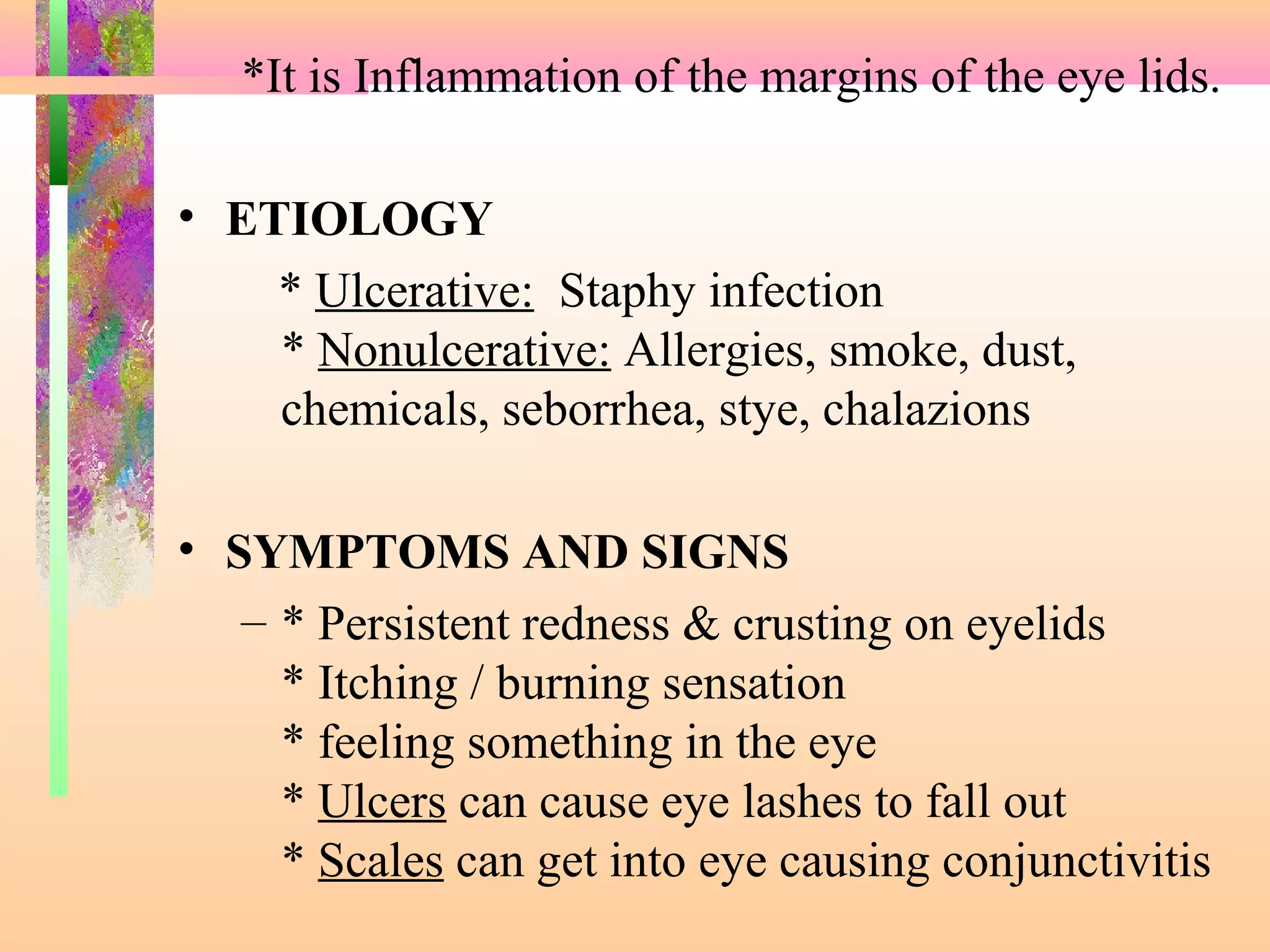 Eye diseases & disorders | PPT