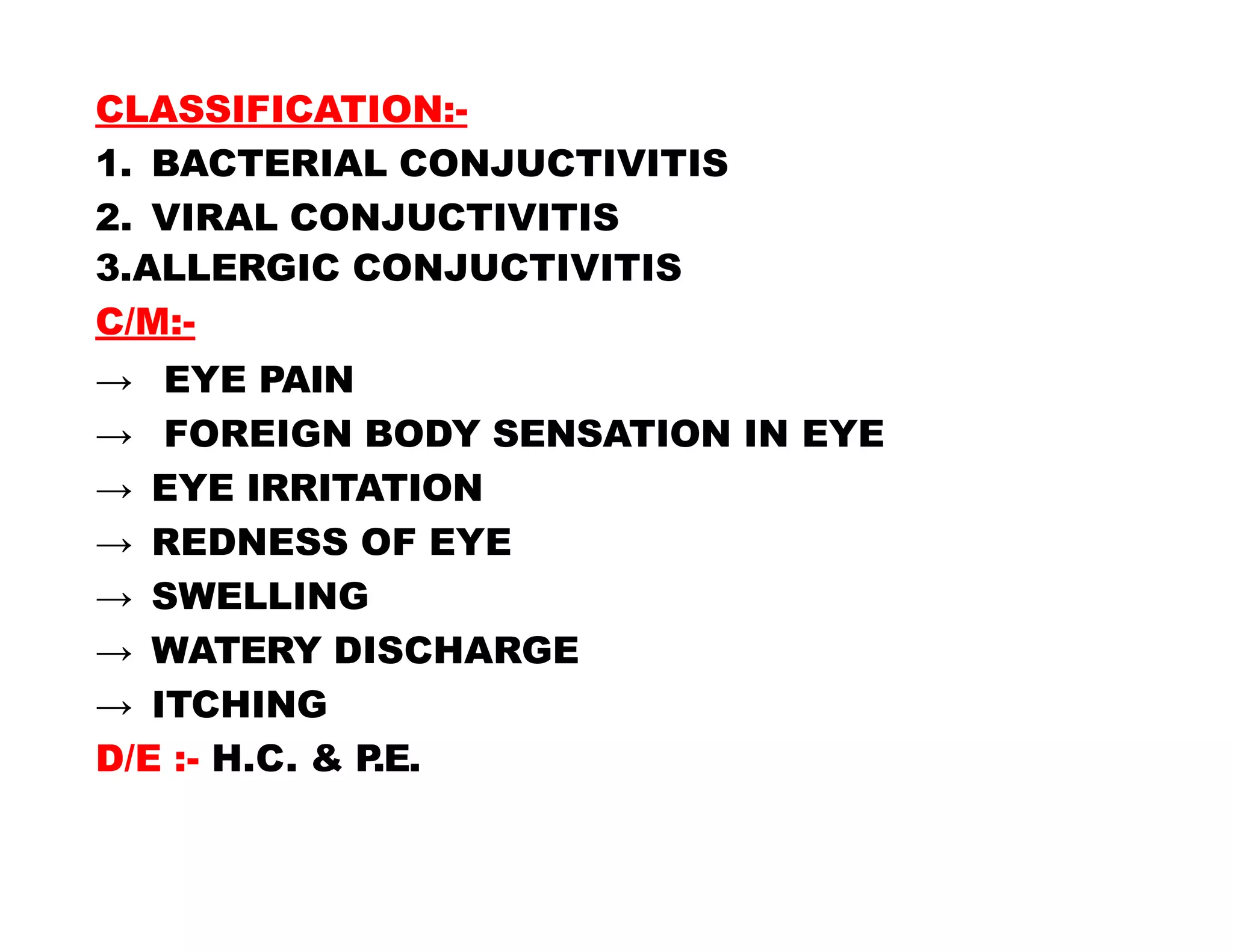 Eye Disorders and Management | PPTX