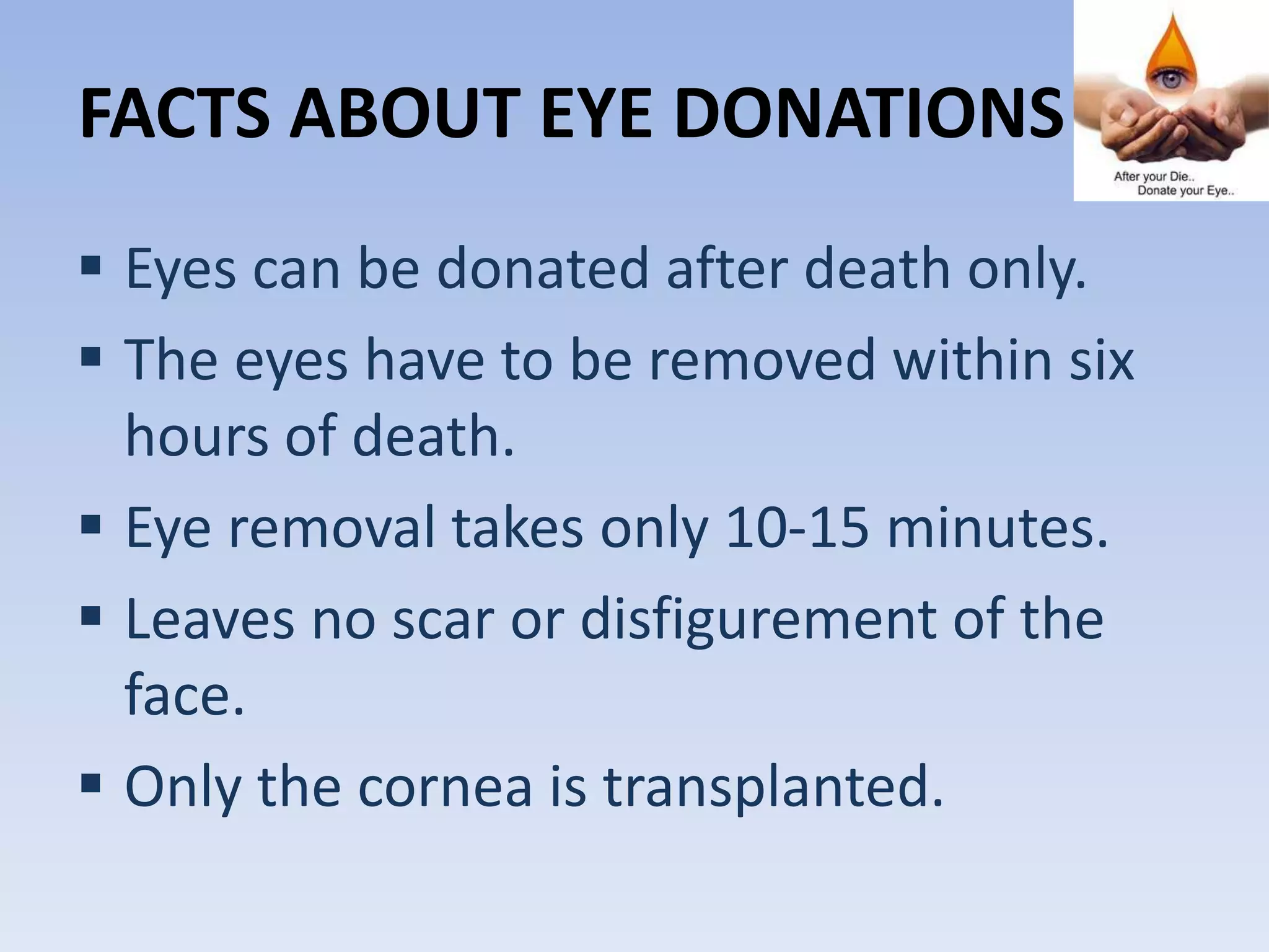 Eye donation | PPTX