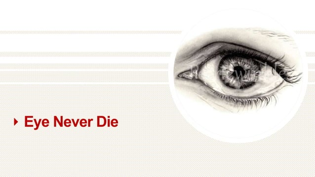 Eye donation campaign | PPT