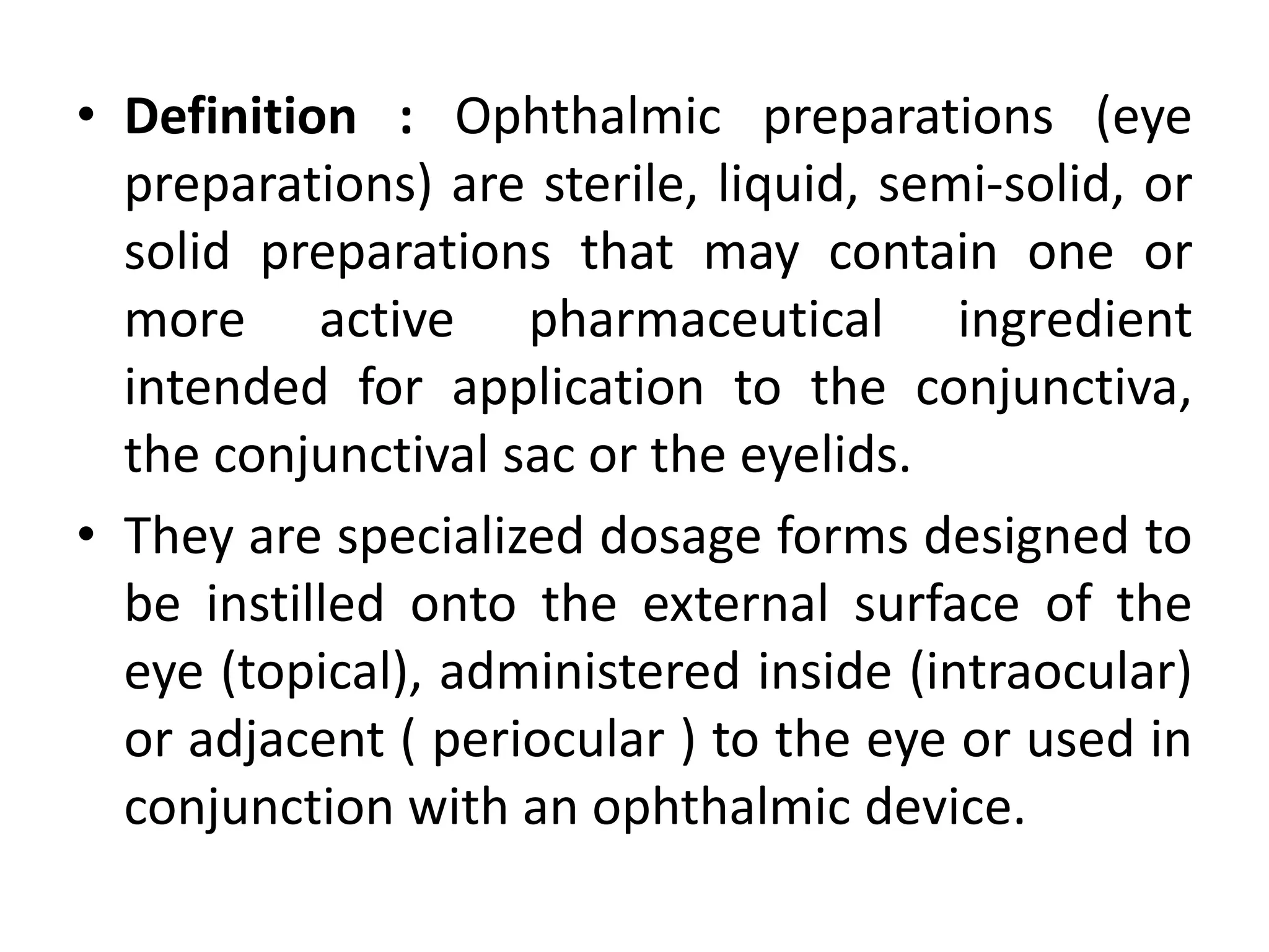 Eye Drop And Ointmentppt