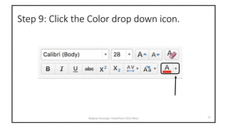 Eyedropper PowerPoint Tool | PPTX