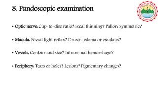 Eye Examination - Trauma Emergency | PPTX | First Aid | Injuries