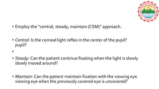 Eye Examination - Trauma Emergency | PPTX