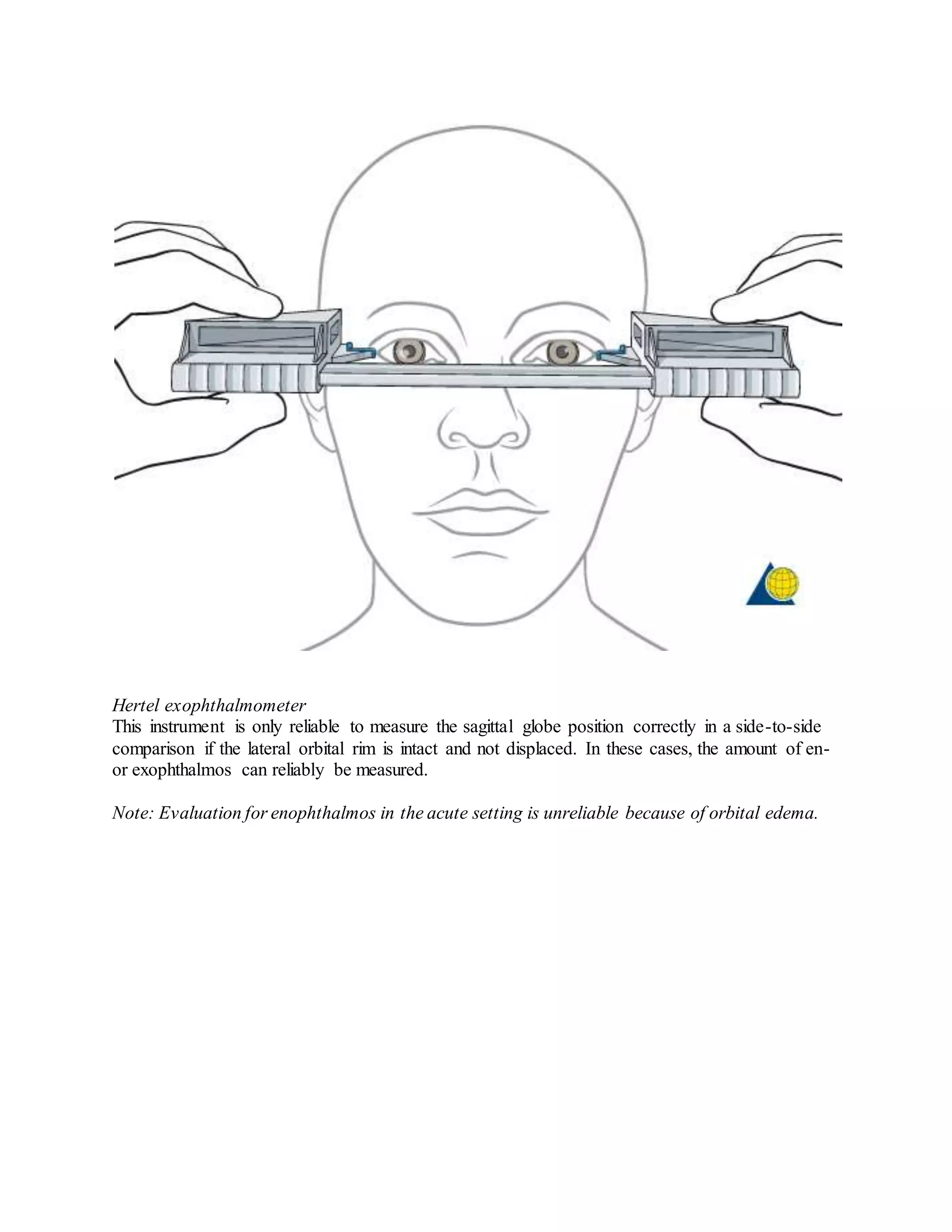 Eye examination short case | DOCX