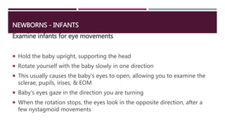 Pediatric Eye Examination | PPTX | Parenting Babies and Toddlers ...