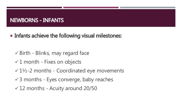 Pediatric Eye Examination