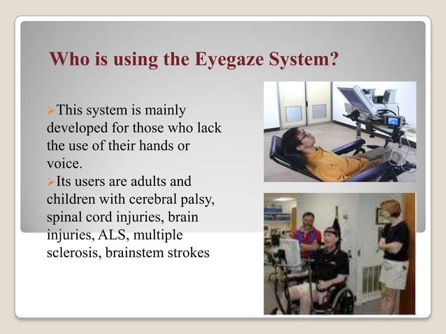 Eye gaze communication | PPTX
