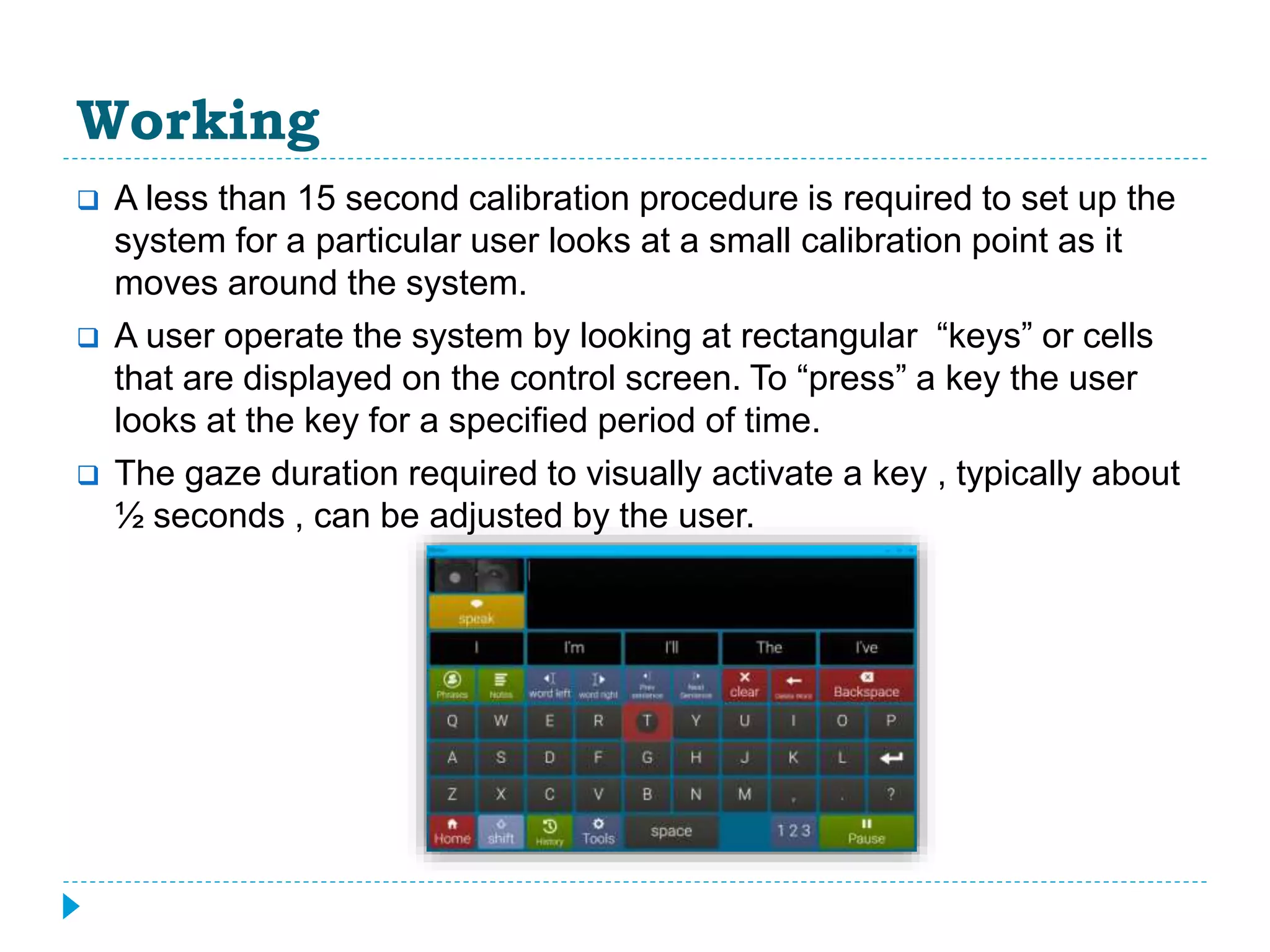 Eye Gaze Communication system | PPTX
