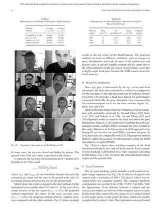 Eye Gaze Tracking With a Web Camera in a Desktop Environment | PDF