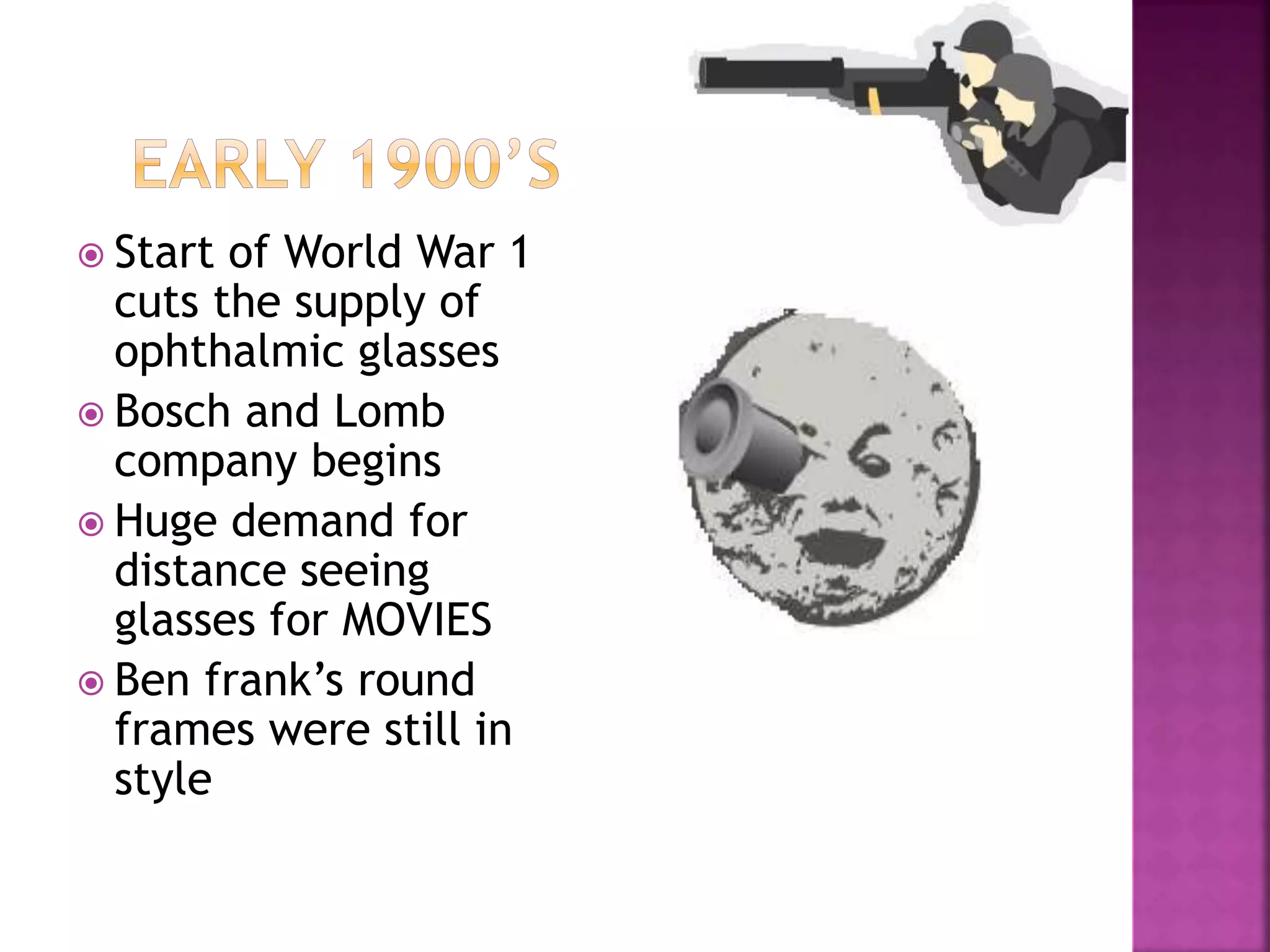 Evolution of eye glass | PPTX