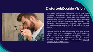 Eye Health And Alcohol: How Drinking Affects Your Eye Health? | PDF