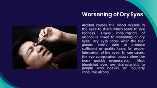 Eye Health And Alcohol: How Drinking Affects Your Eye Health? | PDF