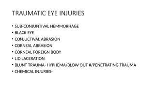 eye injuries.pptx......................... | PPTX