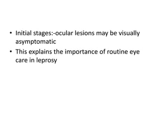 Eye in leprosy | PPTX