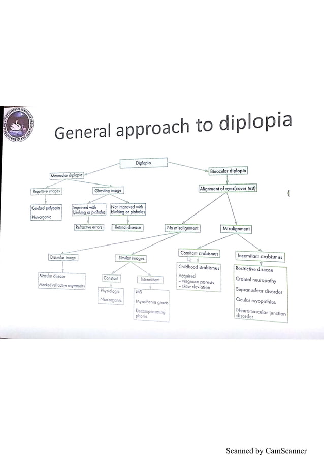 Eye movements in neurological examination : Nystagmus | PDF