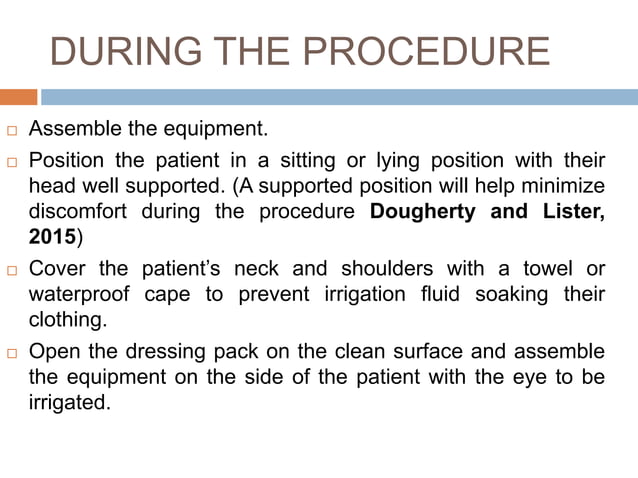 Eye irrigation | PPTX