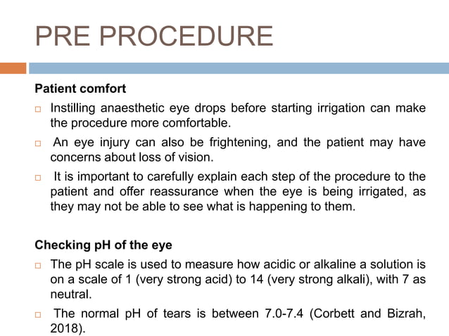 Eye irrigation | PPTX