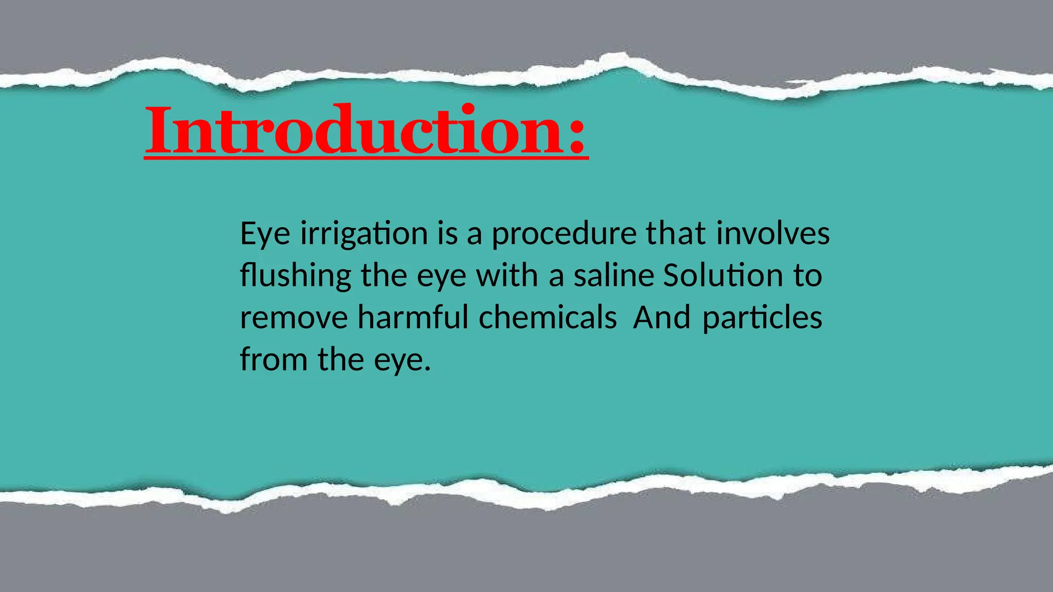 EYE IRRIGATION .pptx