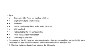 EYE LID. Diseases and anatomy for undergraduate | PPT