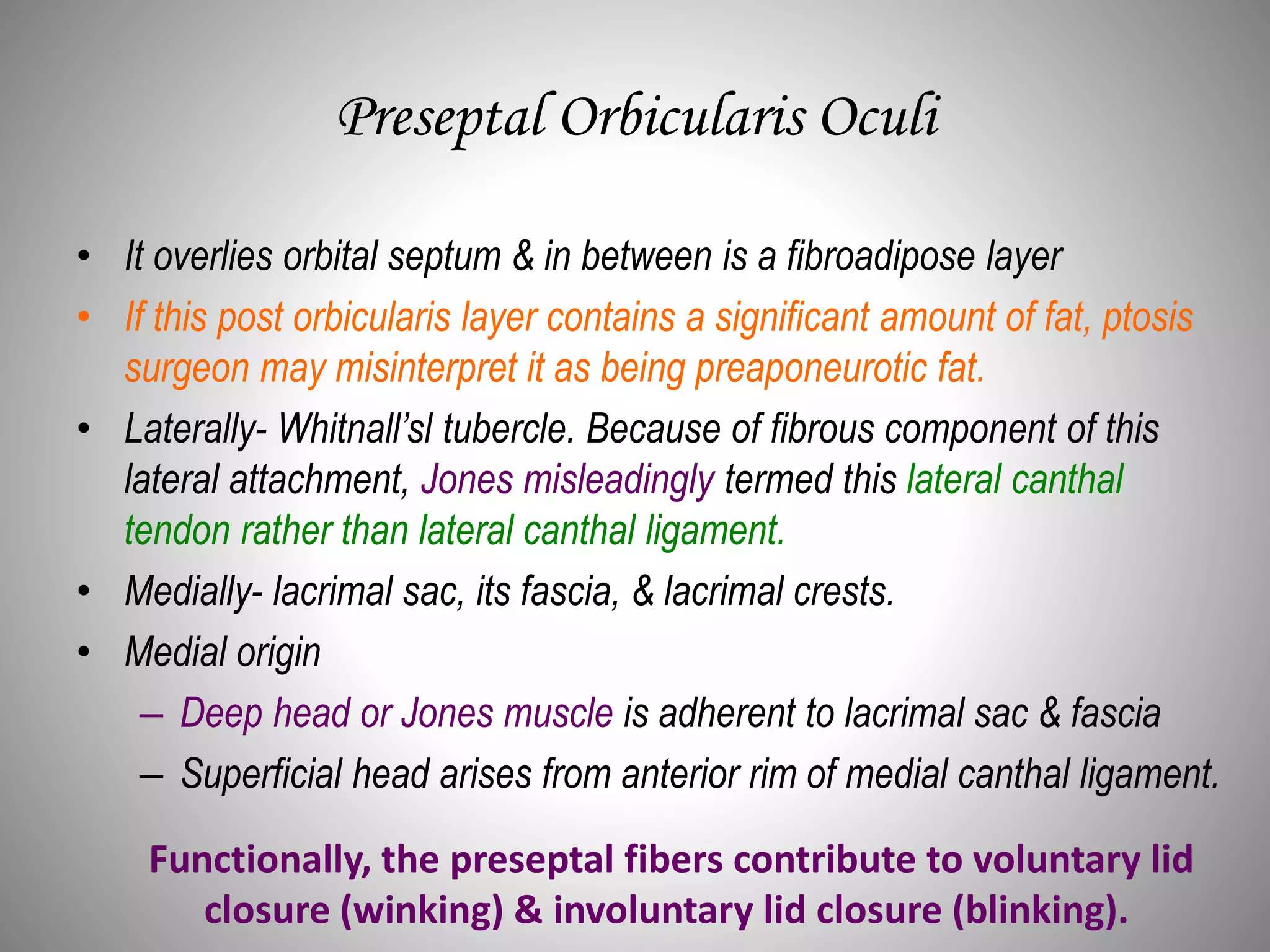 Eye lid anatomy | PPTX