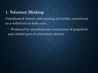 Eyelid anatomy and physiology | PPTX