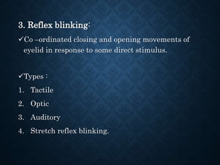Eyelid anatomy and physiology | PPTX