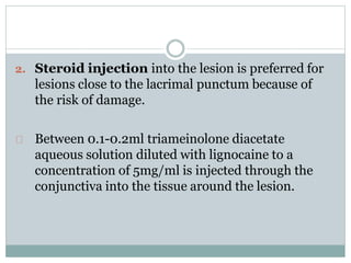 Eyelid cysts converted | PPTX