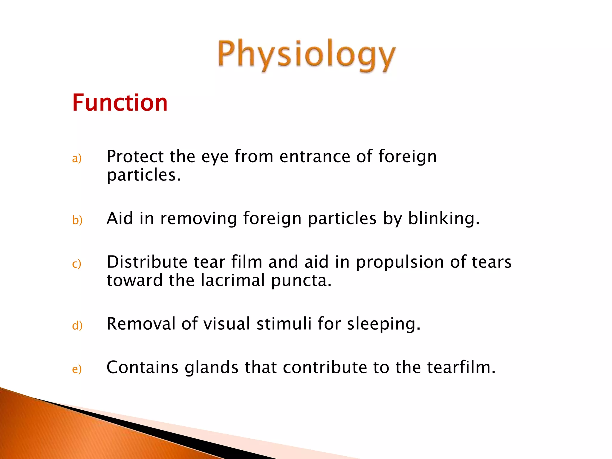 Eyelid disease | PPTX