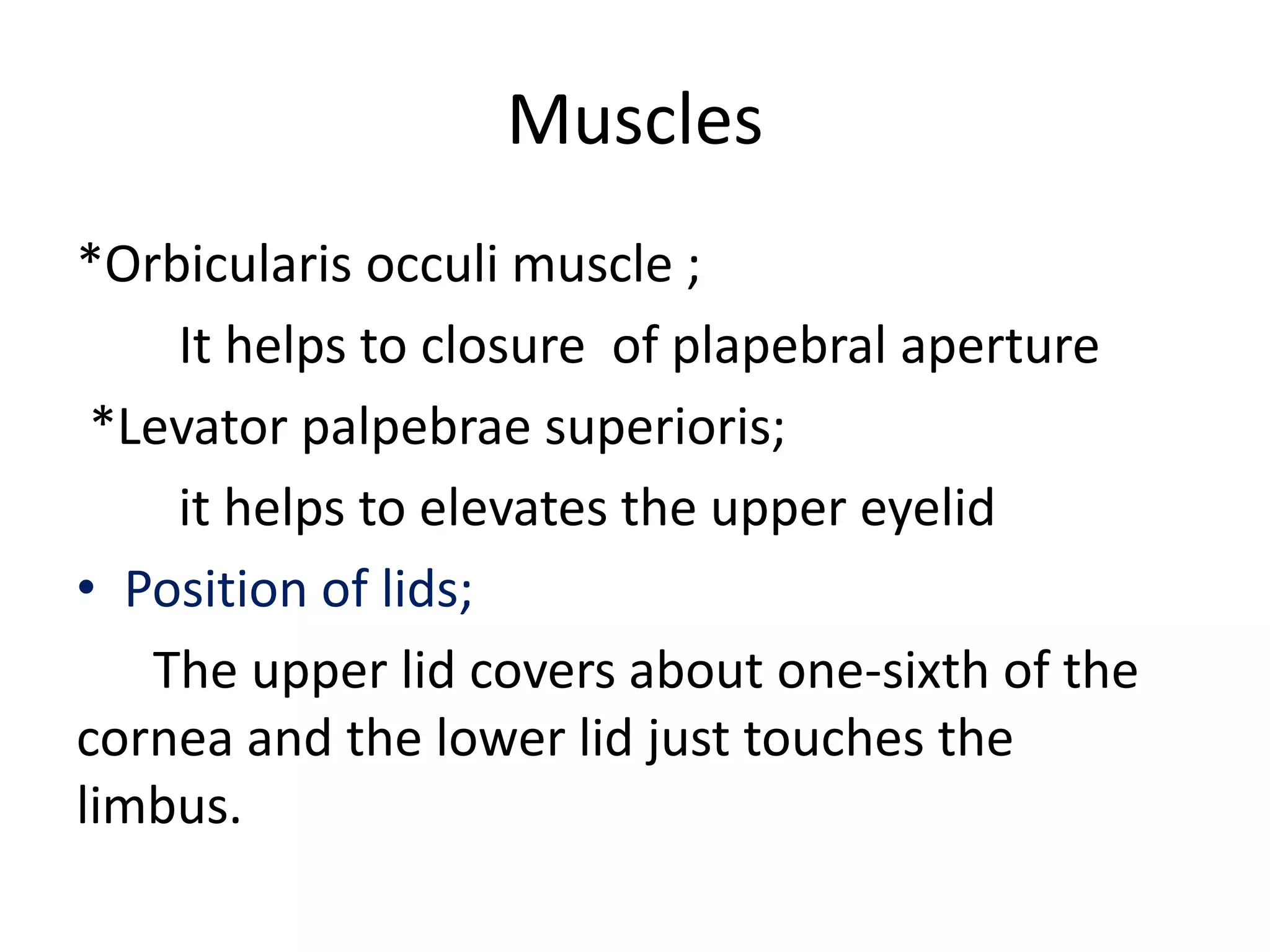 EYELID DISORDER | PPTX