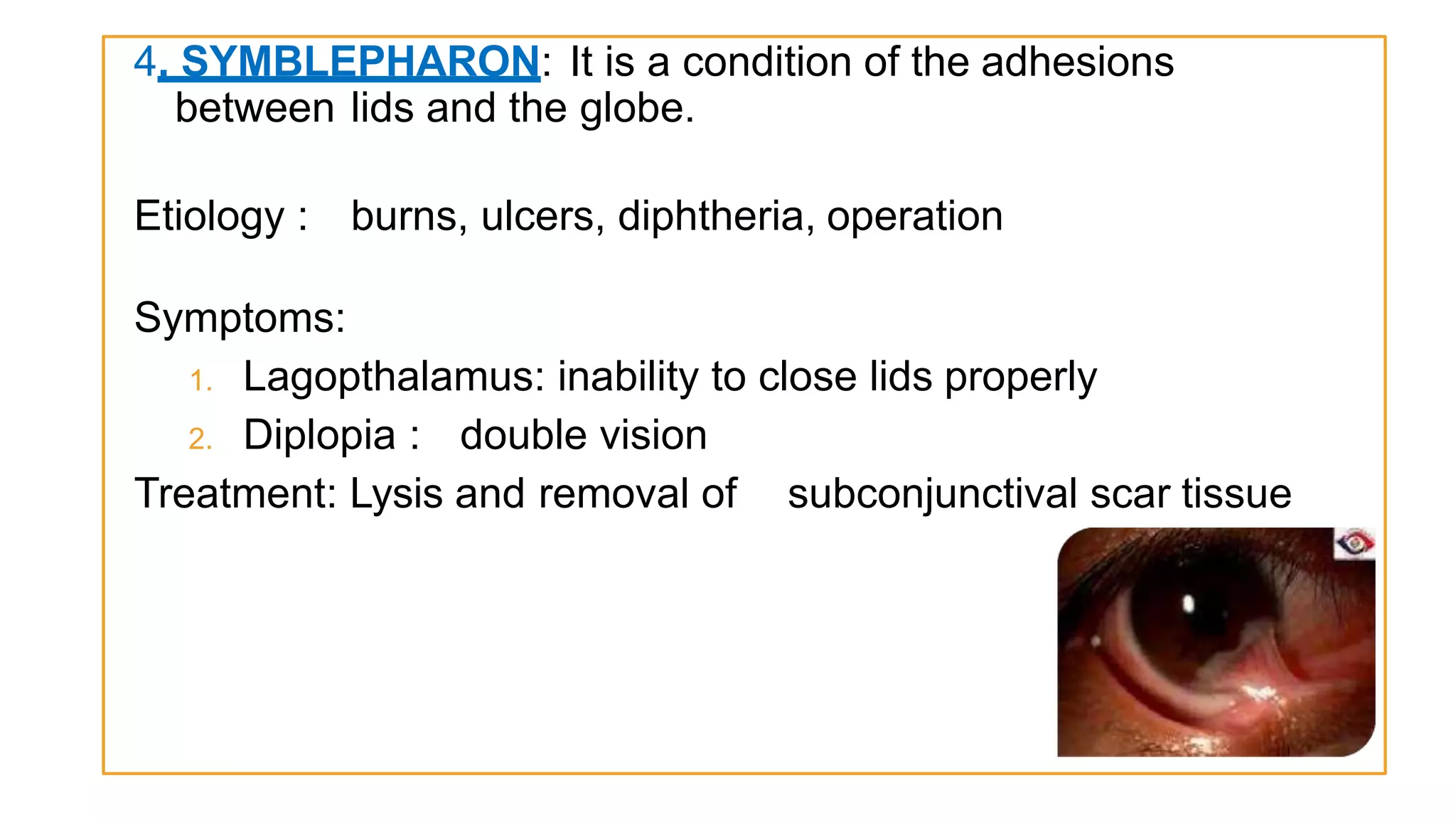 Eyelid disorders | PPTX