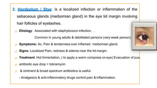 Eyelid disorders | PPTX