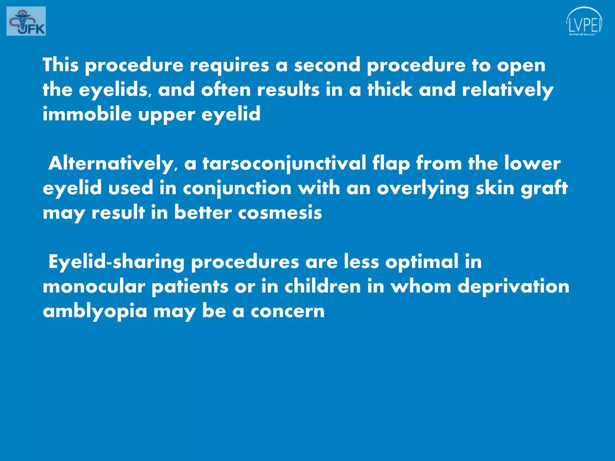 Eyelid laceration repair with defects.pptx