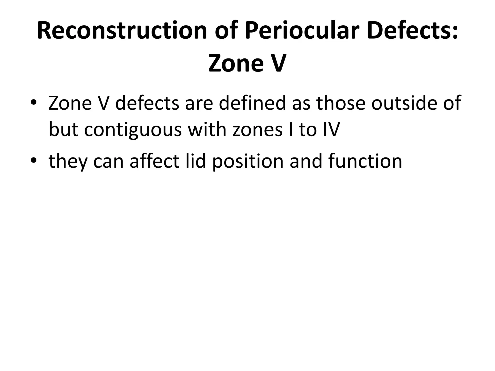 Eyelid reconstruction | PPTX