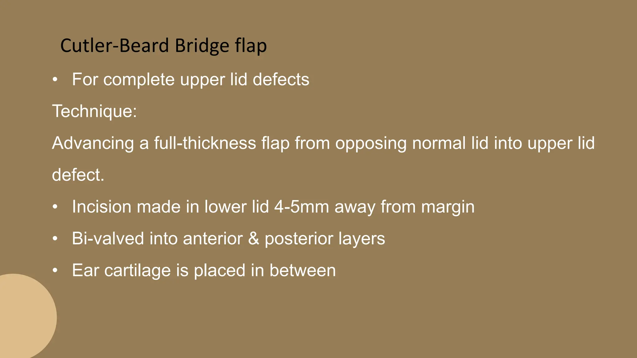 Eye lid reconstruction plastic surgery presentation | PPT