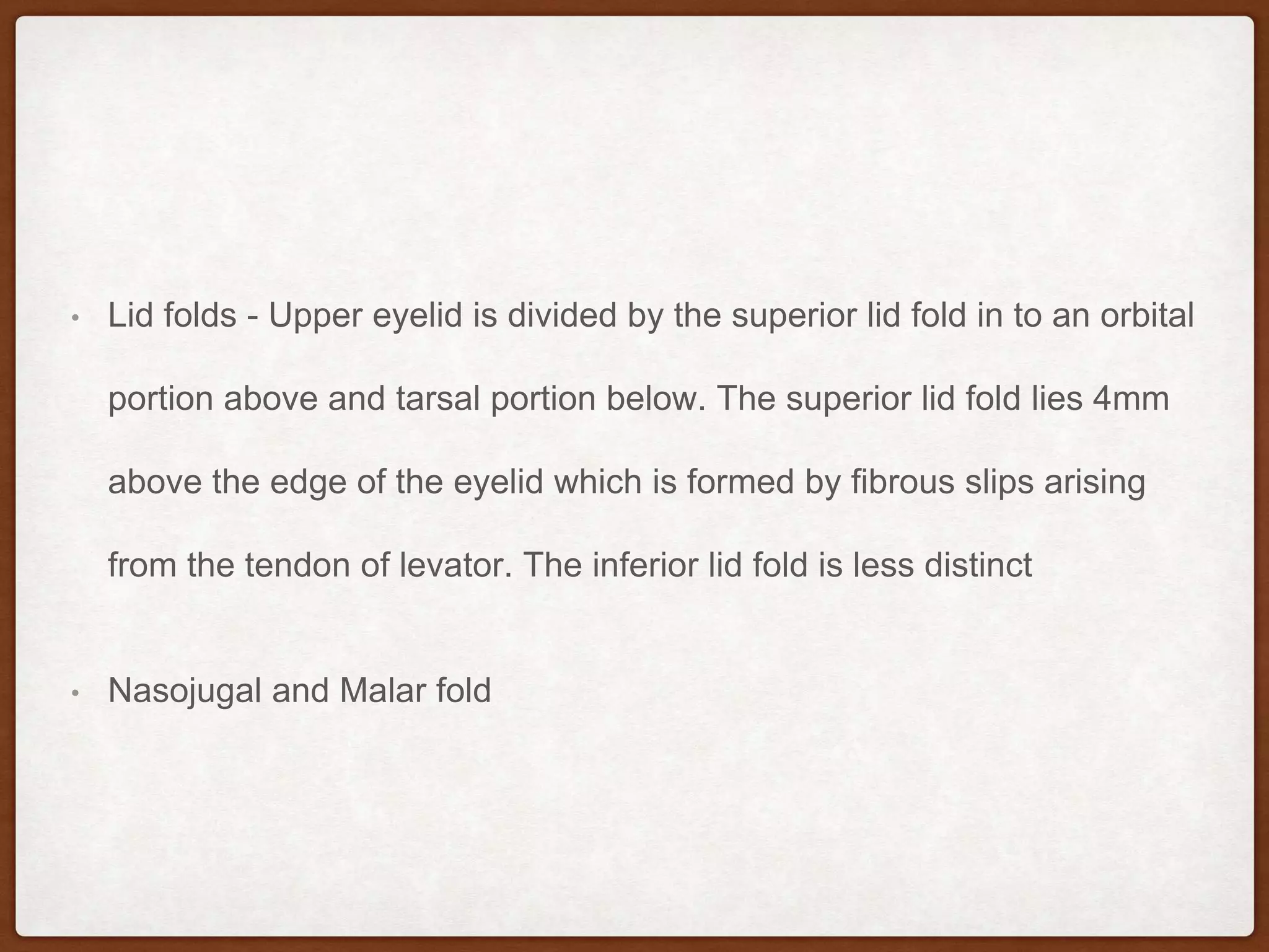 Anatomy of Eyelids | PPTX