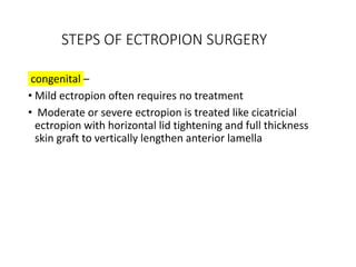 Eyelid surgery | PPTX