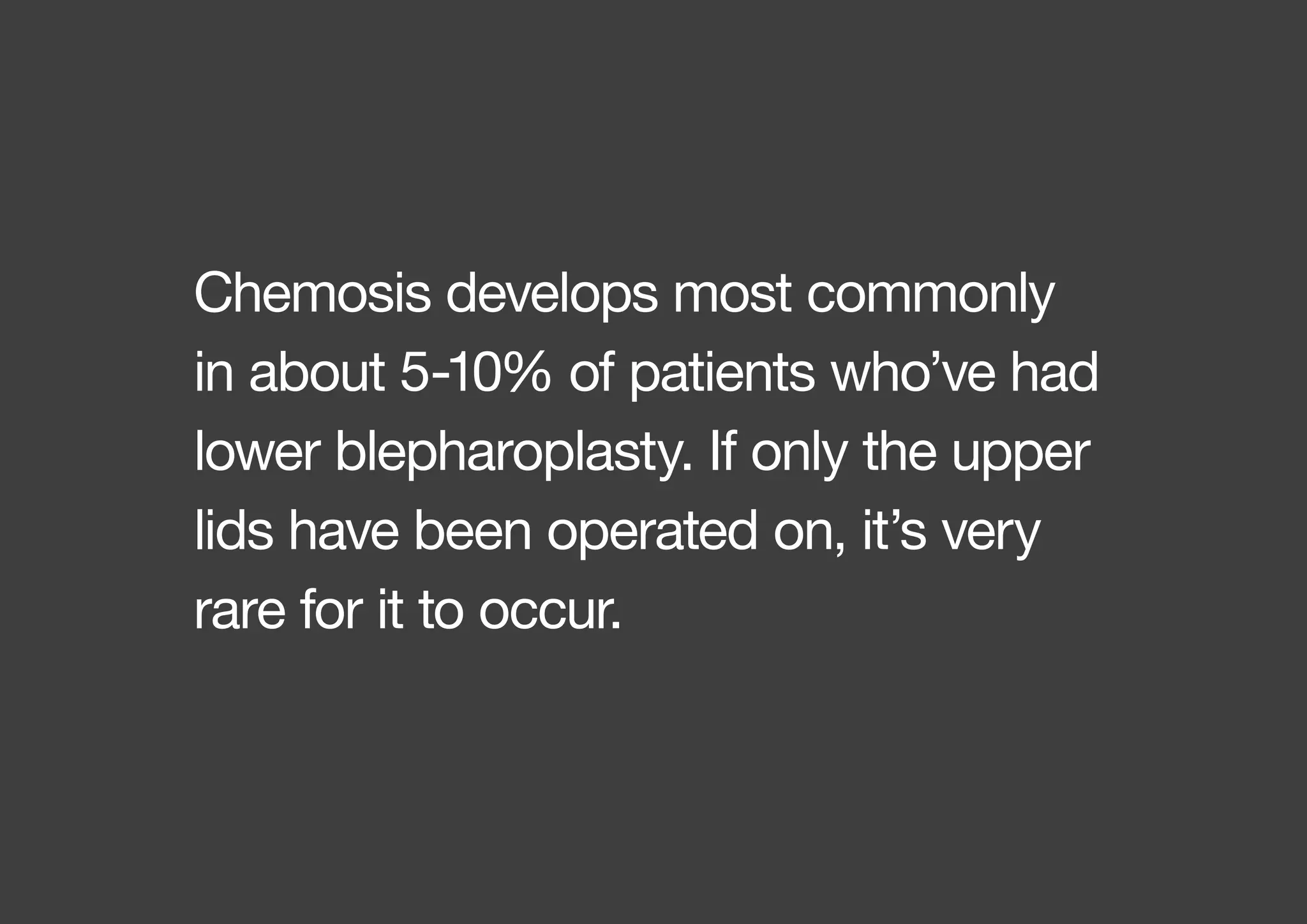 Eyelid surgery: What is chemosis and how to treat it | PDF