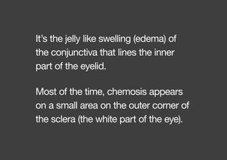 Eyelid surgery: What is chemosis and how to treat it | PDF