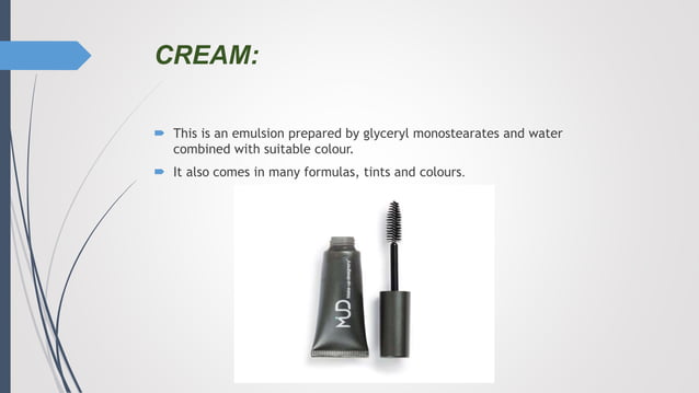EYE COSMETICS AND ITS FORMULATION AND PROCEDURE | PPTX
