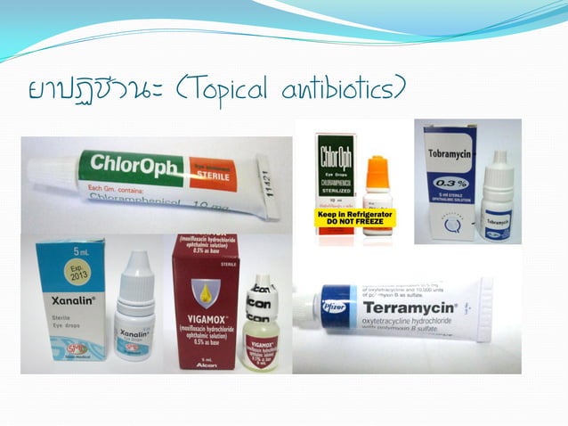 Eye medication slide | PDF