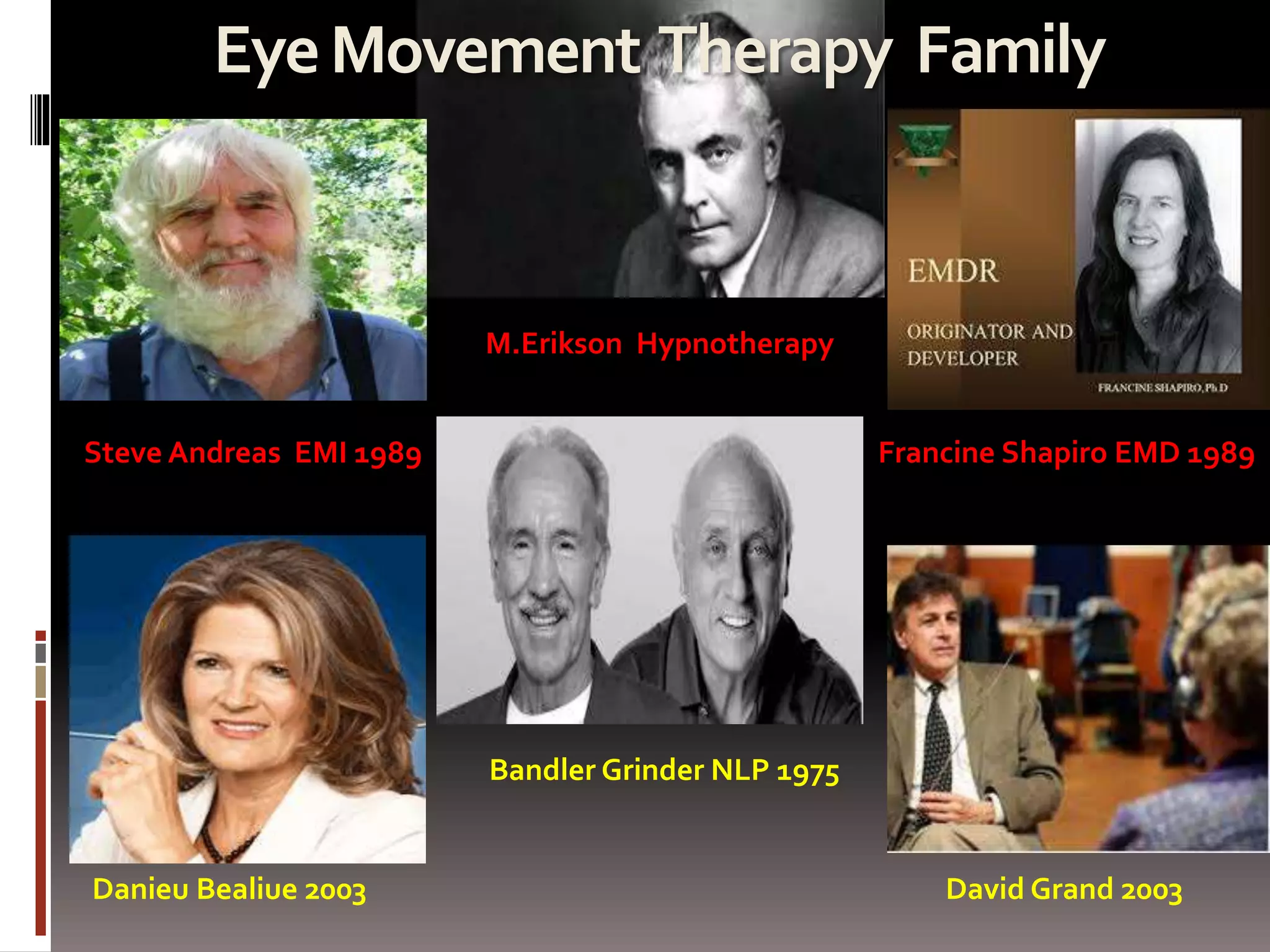 Eye movement integration therapy Italiano (Kazanxhi) | PPTX