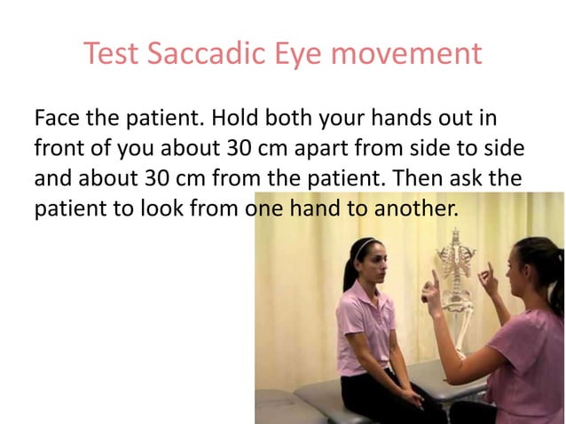 Eye movements examination | PPTX | Eye and Vision Conditions | Diseases ...