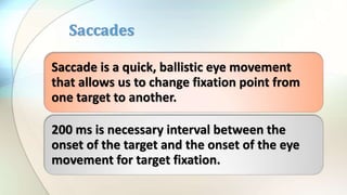 Eye movements | PPSX