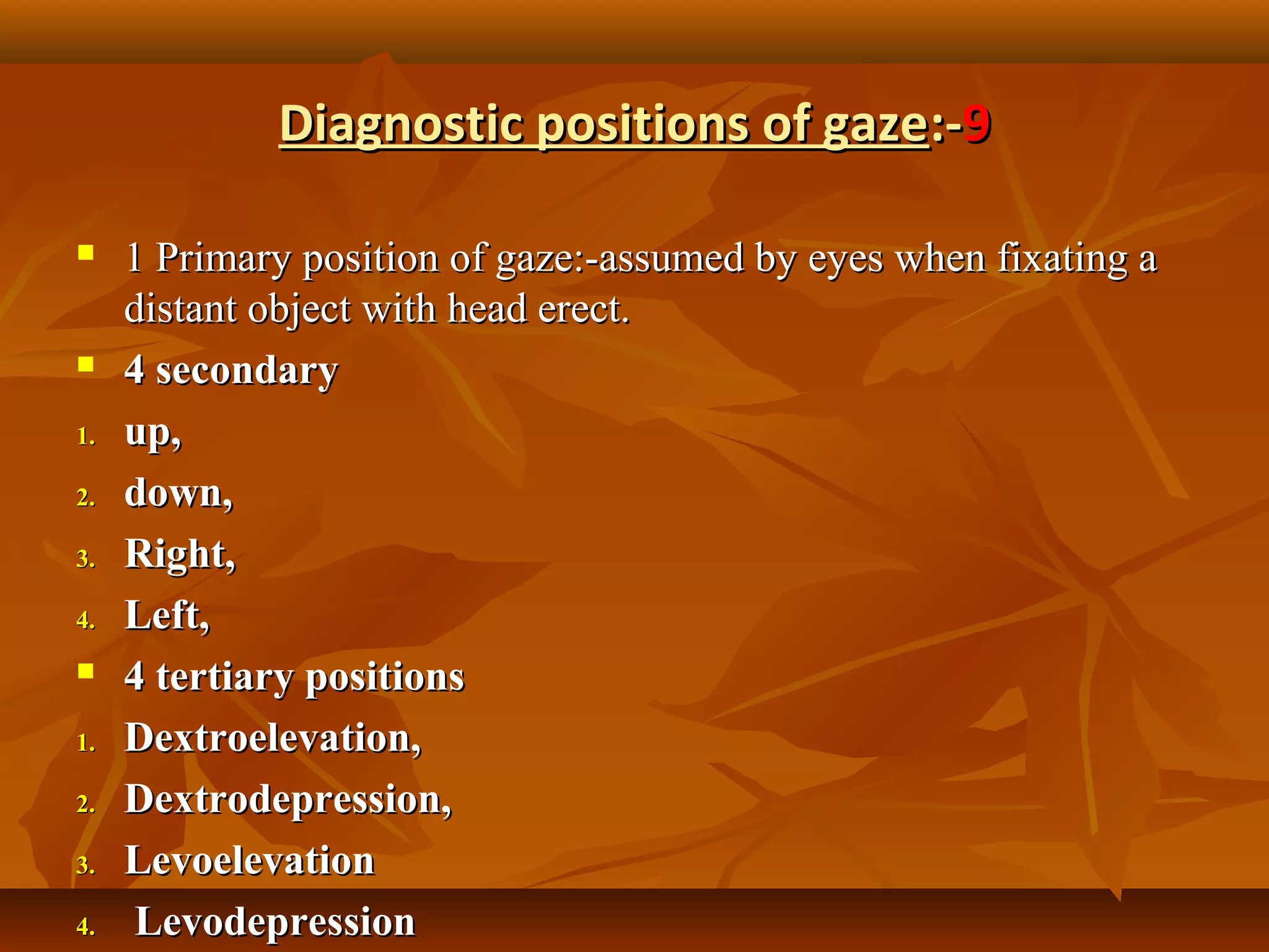 Eye muscles and ocular movements, laws of ocular motility | PPT | Eye ...